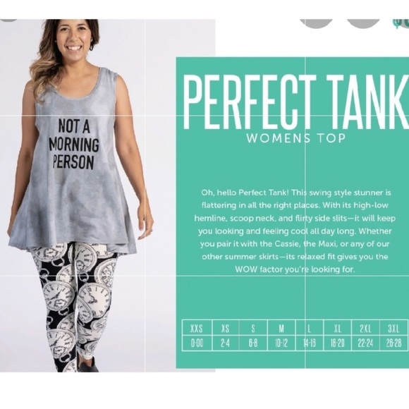 LuLaRoe | Tops | Lularoe American Flag Print Perfect Tank Size 3xl Nwt | Poshmark